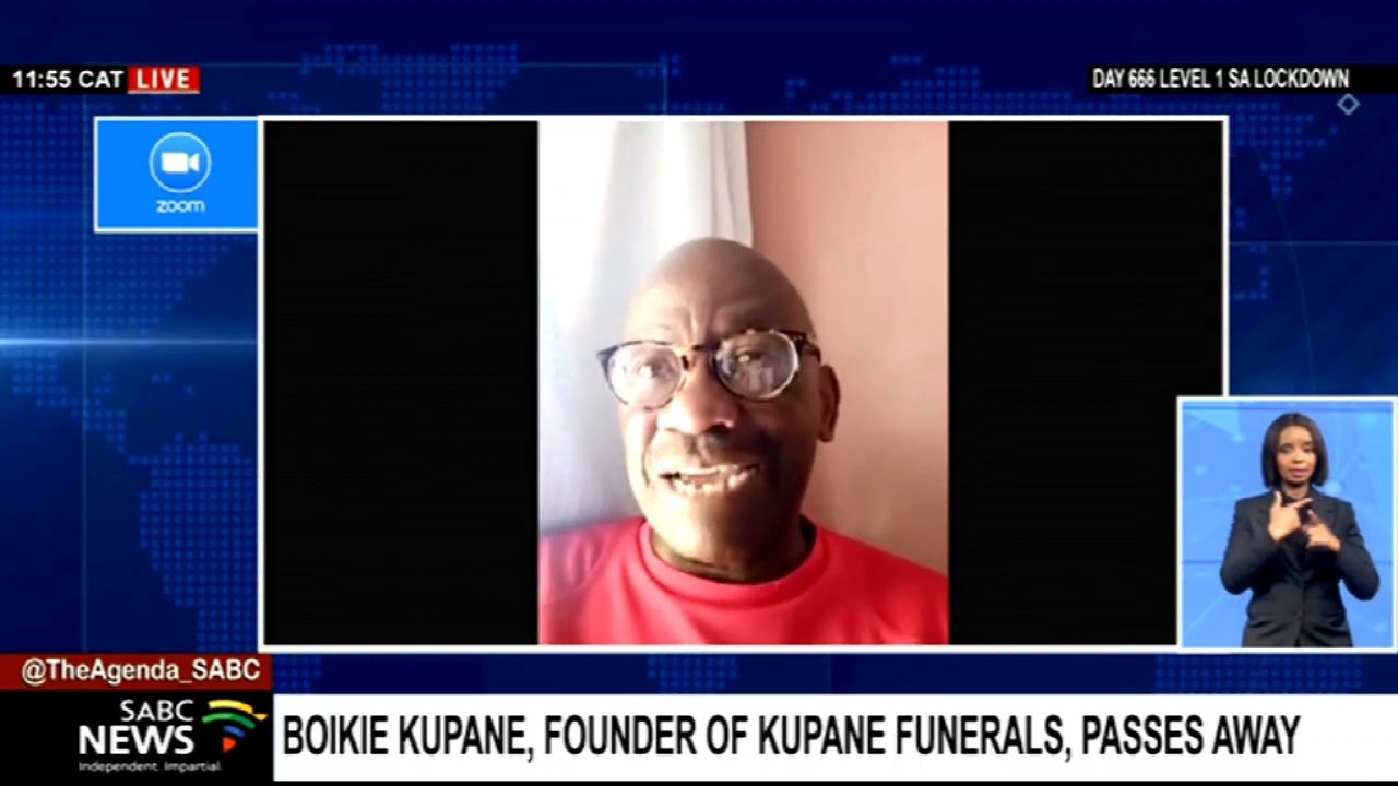 Seth Mazibuko pays tribute to Kupane funerals founder - David Boikie ...
