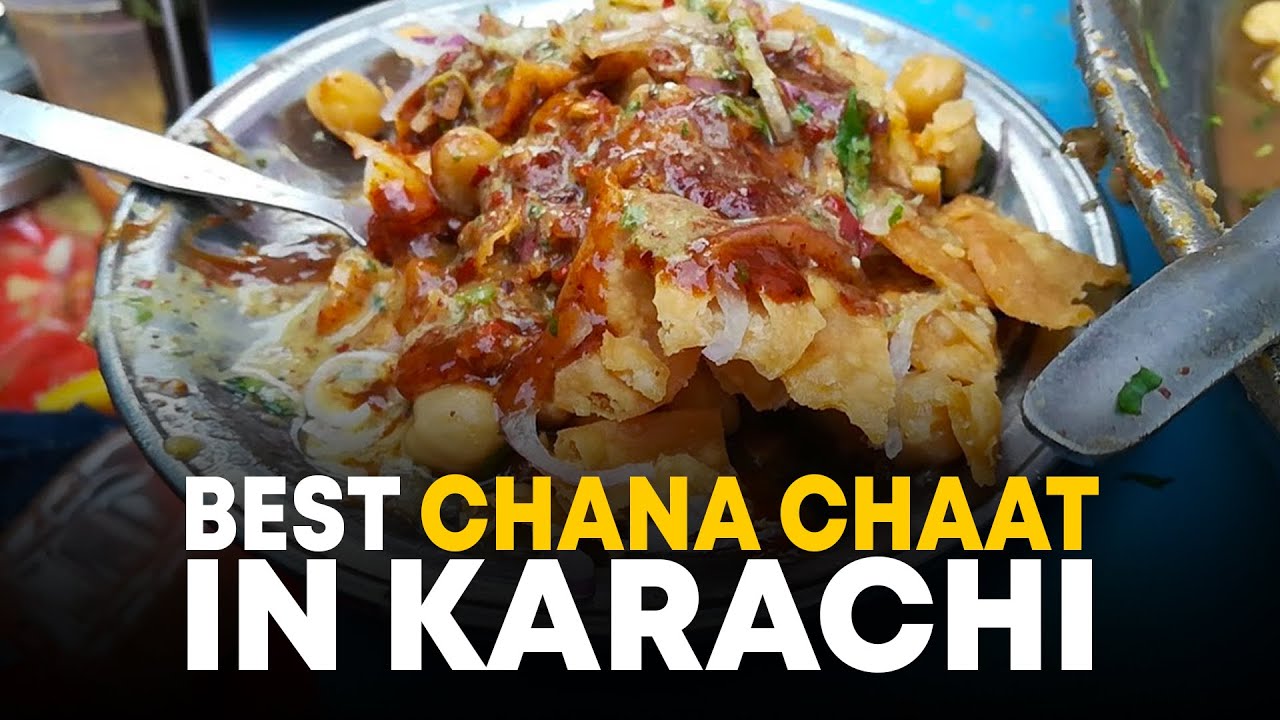Best Chana Chaat In Karachi - YouTube