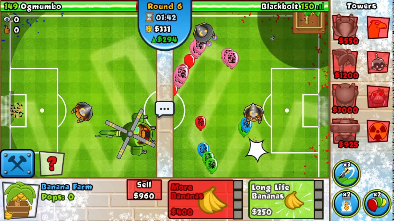Balloons td battle - YouTube