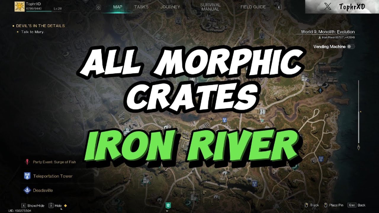 Once Human - Morphic Crate Locations - Iron River - YouTube