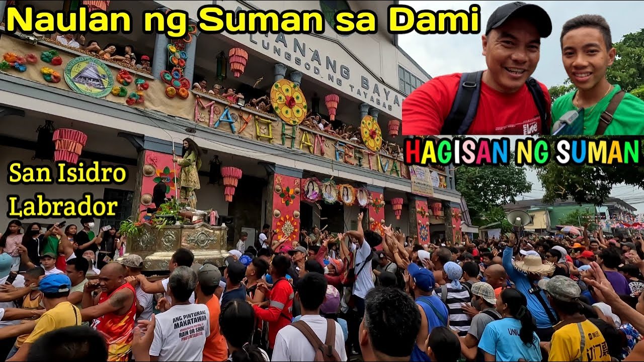 Hagisan ng suman sa Tayabas | San Isidro Labrador | Mayohan sa Tayabas ...