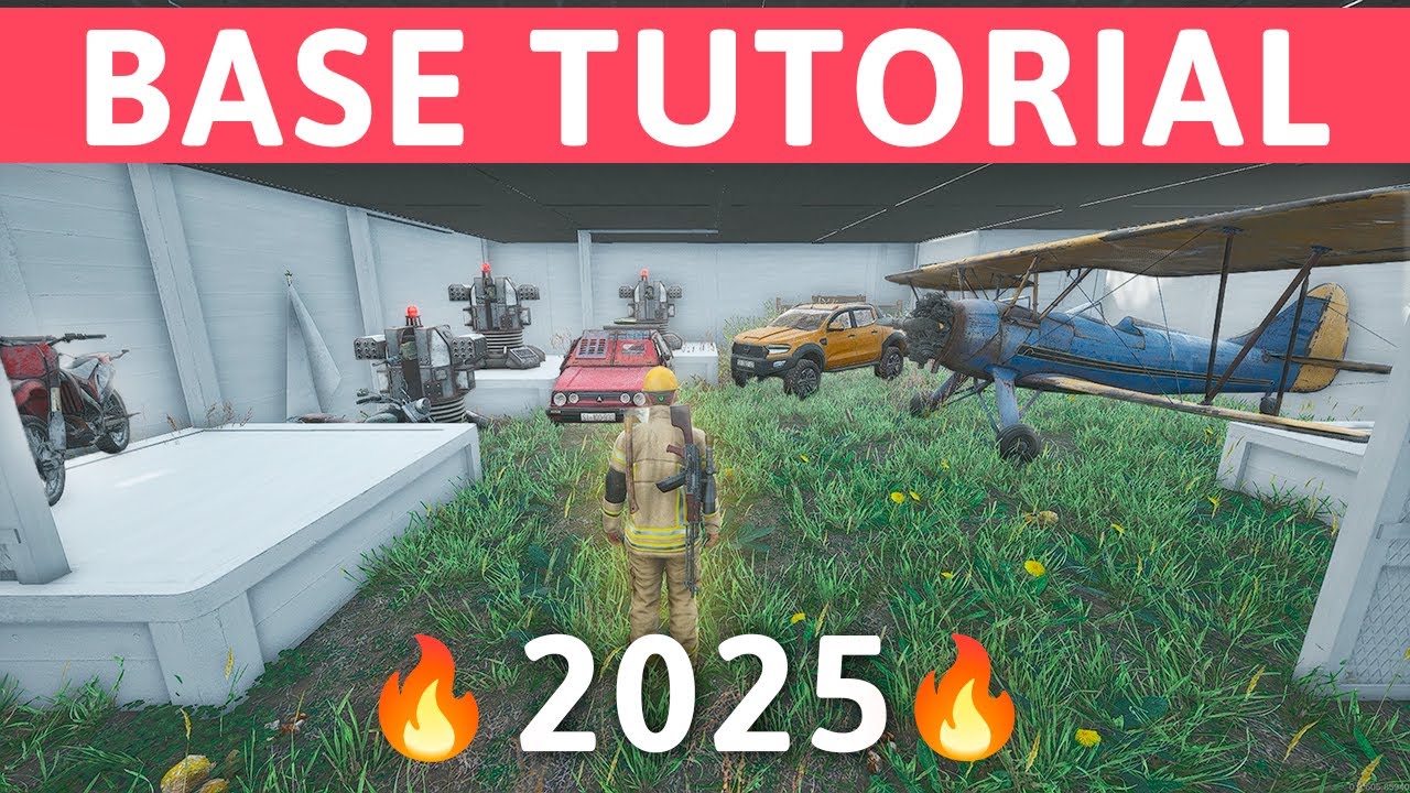SCUM BASE BUILDING TUTORIAL - YouTube