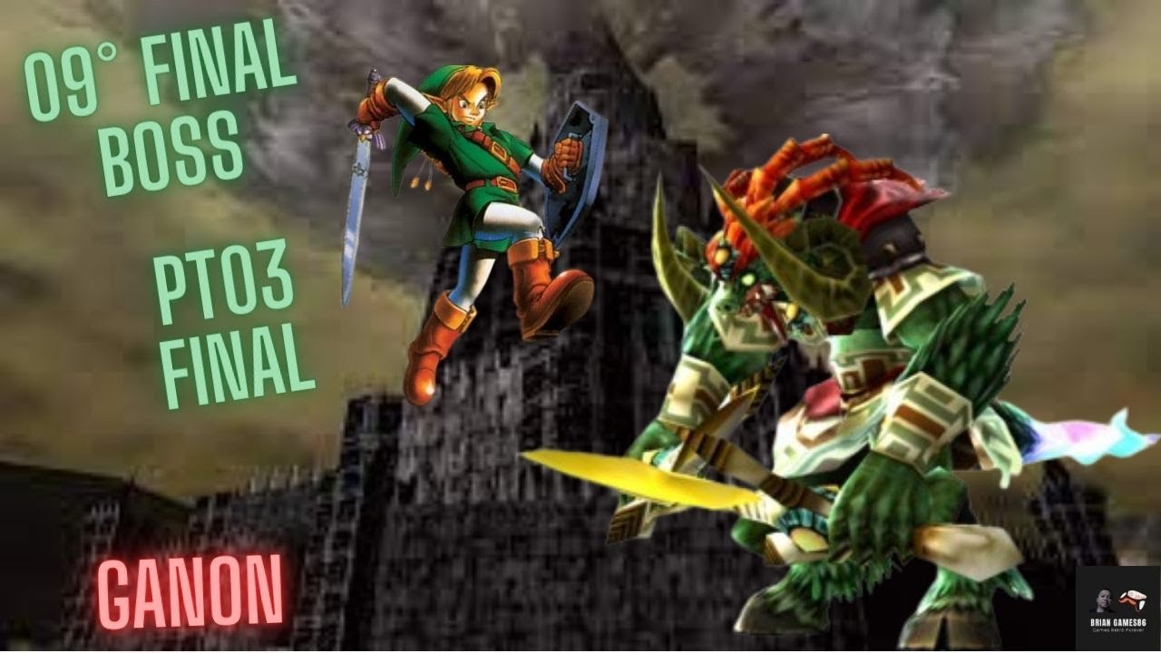 The Legend Of Zelda Ocarina Of Time Final Boss Ganon Final