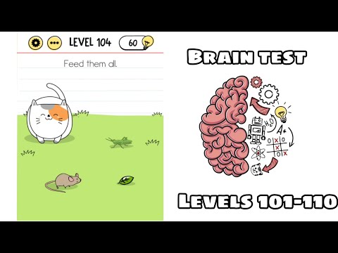 brain test tricky puzzles level 101 102 103 104 105 106 107 108 109 110 walkthrough