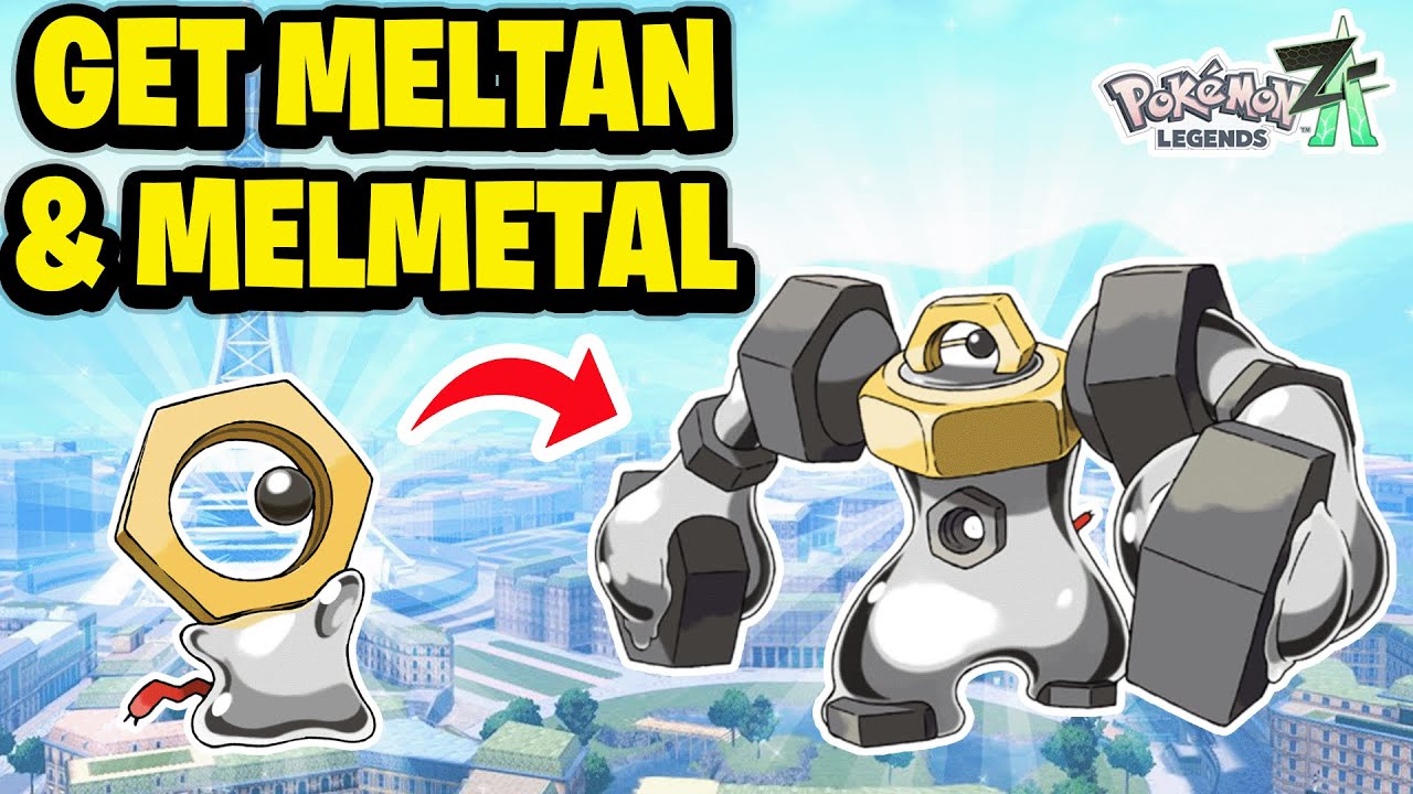How to get Meltan and Melmetal in Pokémon Legends Z-A Mega Dimension ...