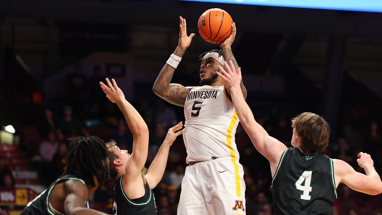 Highlights: Gopher Basketball Wins OT Thriller Over Green Bay - YouTube