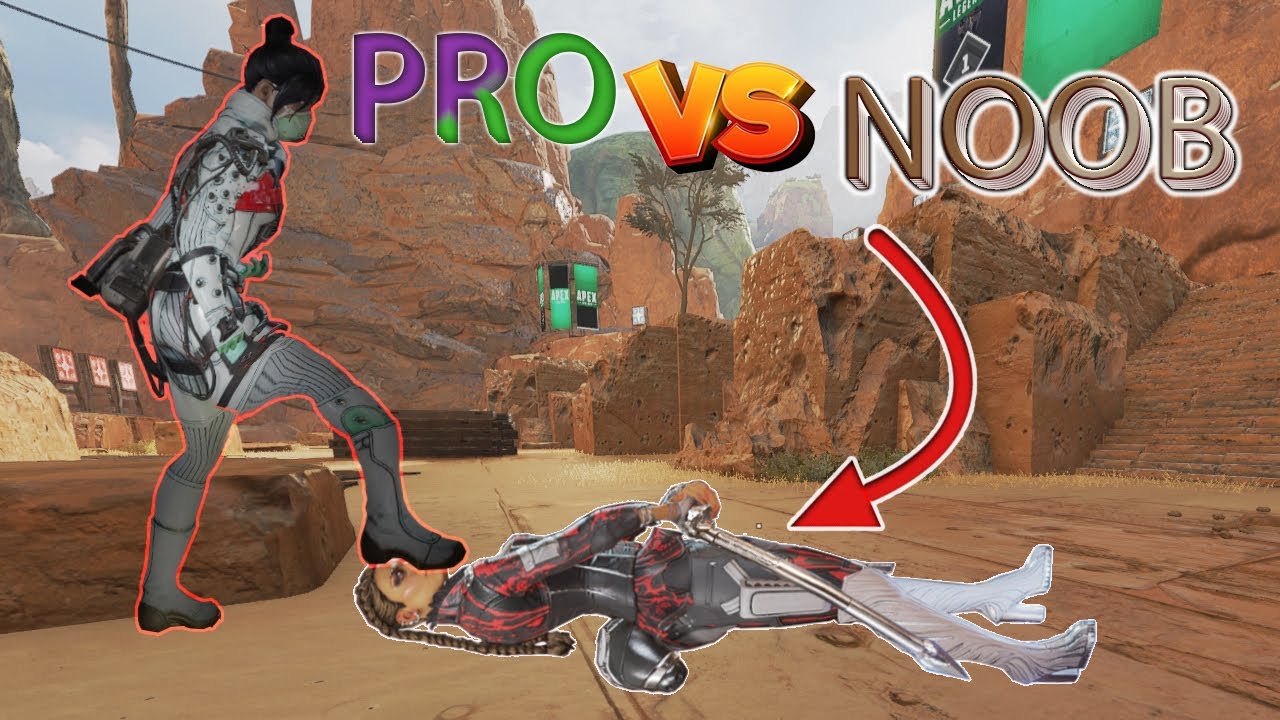 NEW: apex legends (PRO vs NOOBS) - YouTube