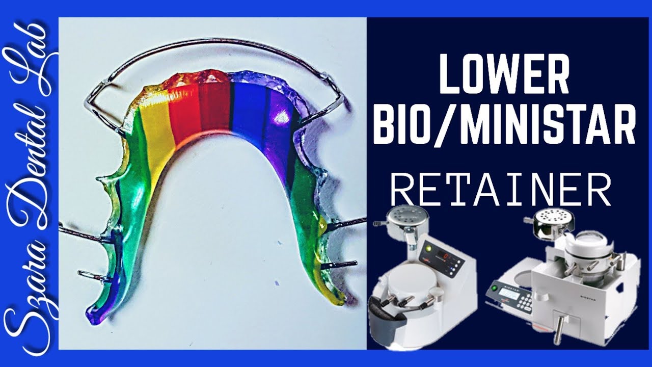 How to make a Lower Biostar Ministar Retainer Ortho Lab Lesson - YouTube