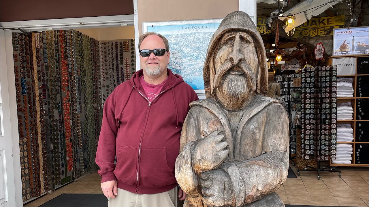 Monterey camping Veteran’s Memorial Park part 4 cannery row and bugle ...