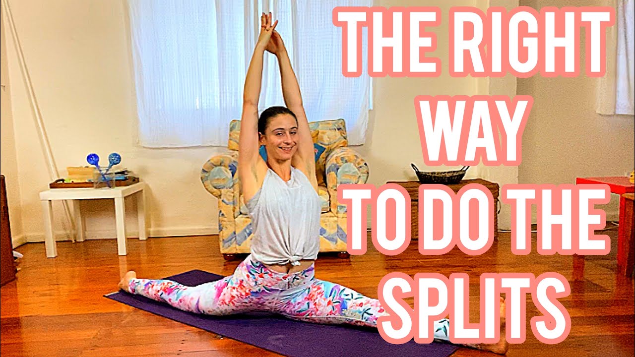 Yoga Split Challenge - YouTube