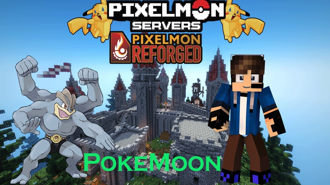 Servidor PokeMoon: DIVULGANDO NOVO SERVIDOR DE (PIXELMON) UM SERVIDOR BEM LEGAL - YouTube