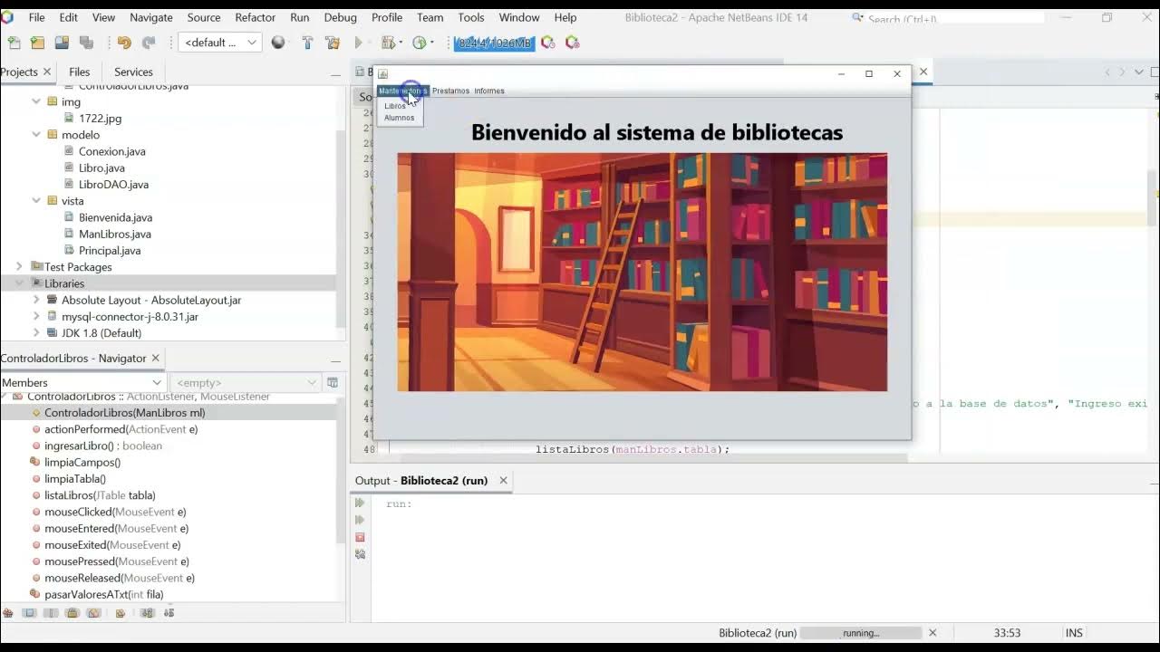 CRUD java MVC biblioteca 07 - YouTube