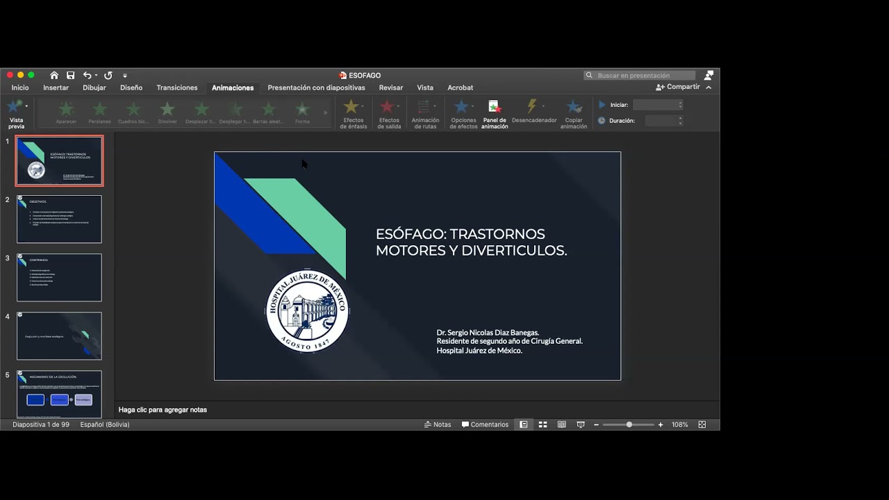 Esófago. Dr. Nicolás Díaz (parte 1) - YouTube