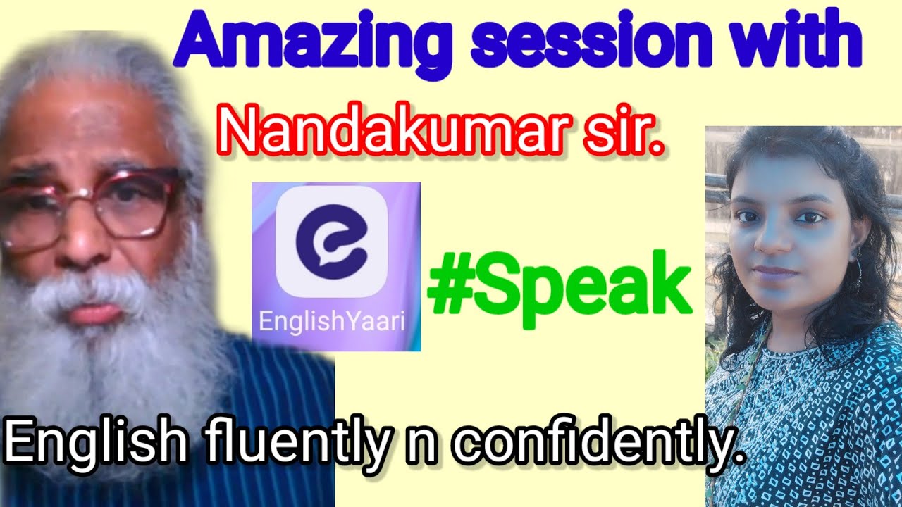 #Englishyaari session with Nandakumar gopalan sir. #EnglishwithRAC19 ...