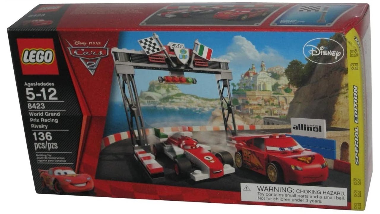 LEGO Disney Cars Exclusive Limited Edition Set #8423 World Grand Prix ...