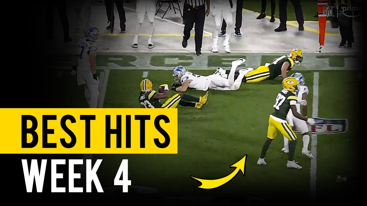 NFL Best Hits of the 2023 Season Week 4 - YouTube