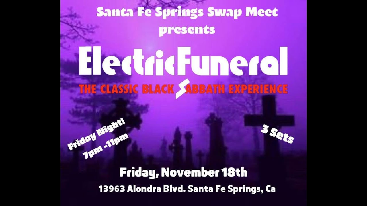 Electric Funeral Live! SFSSM Nov. 18th 2022 - YouTube