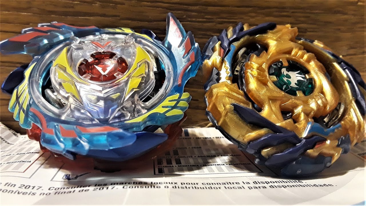 Genesis Valtryek V3 VS. Drain Fafnir F3 [HASBRO Beyblade Burst] - YouTube