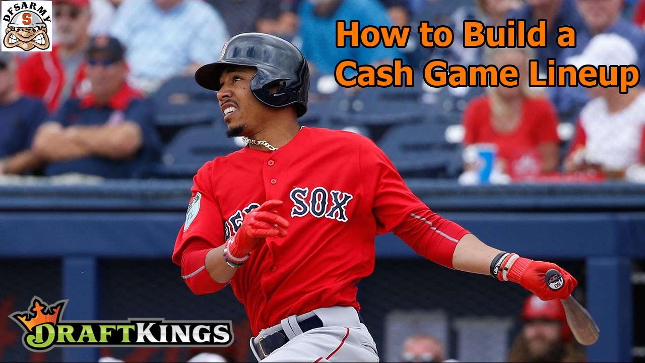 How to Build a MLB Cash Lineup - YouTube