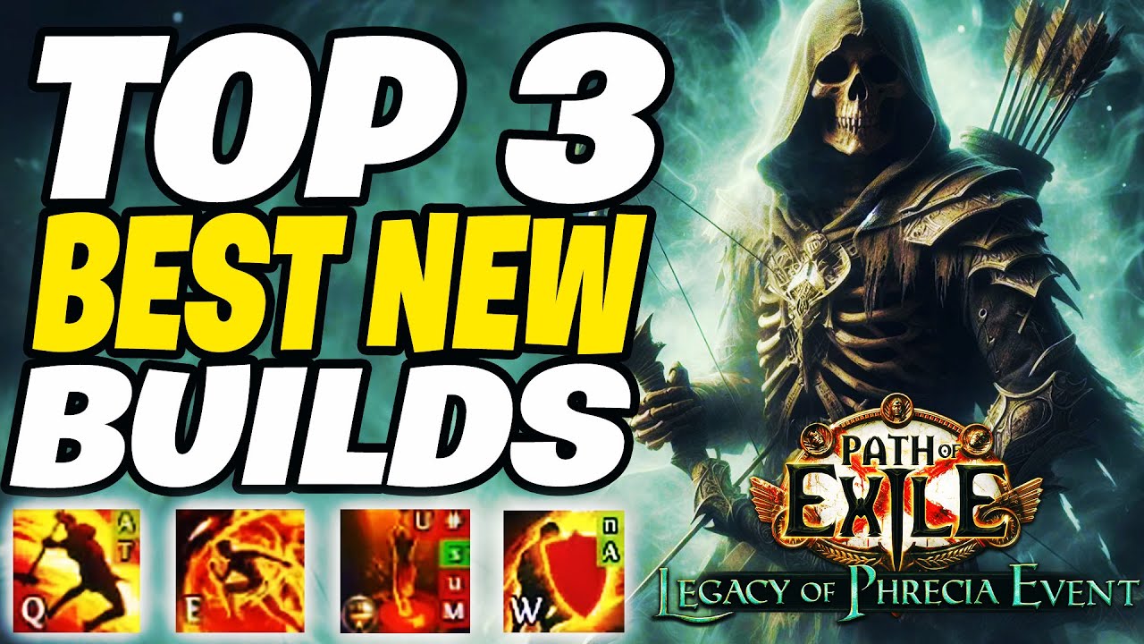 TOP 3 BEST BUILDS IN PHRECIA RIGHT NOW! (POE 1 BUILDS) - YouTube