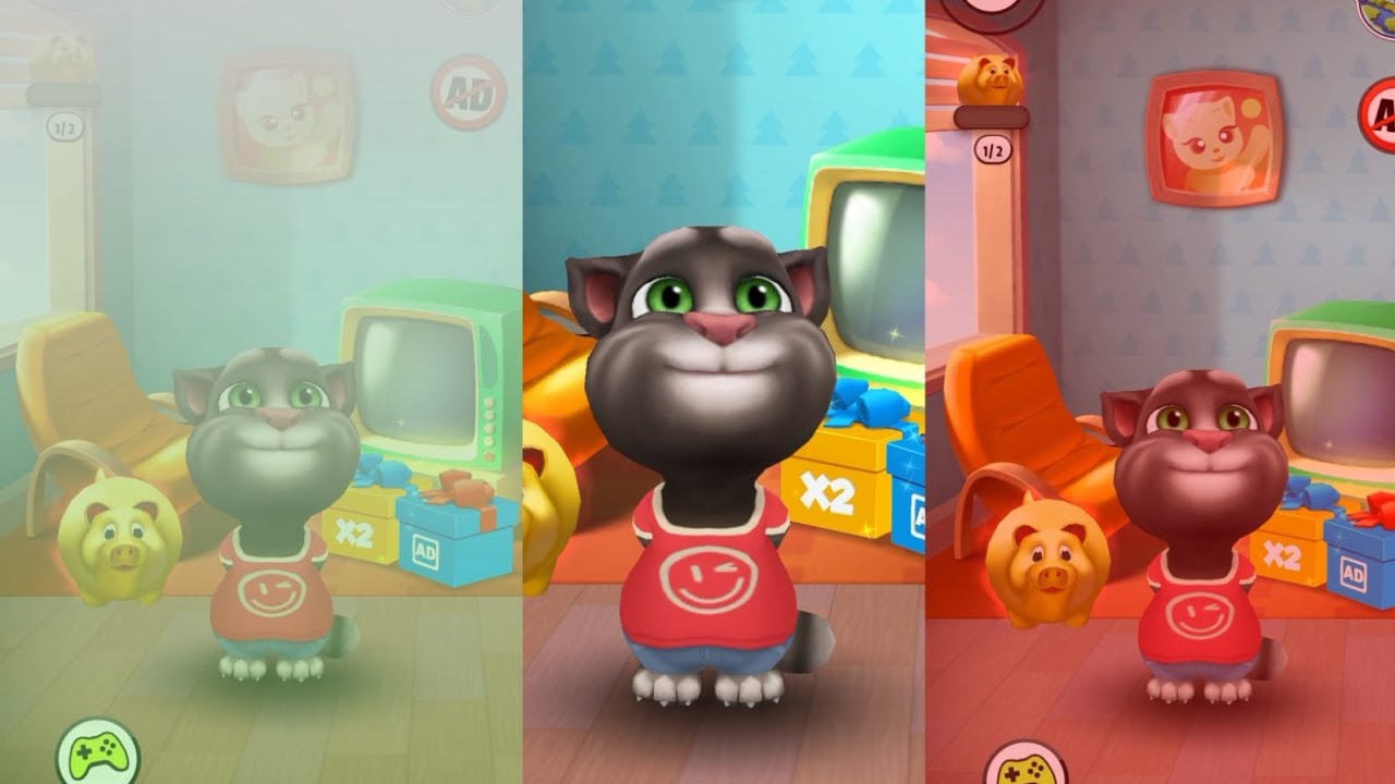 Talking Tom Cat Gameplay 😂 | Funny Reactions & Fun - YouTube