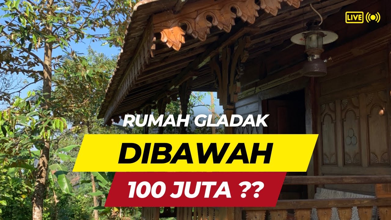 RUMAH GLADAK HARGA PALING TERJANGAKU - YouTube