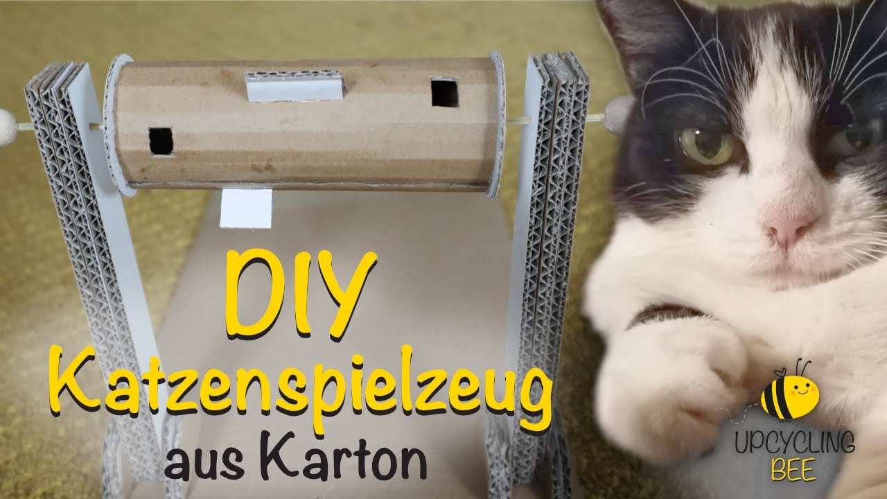 DIY: Katzenspielzeug aus Karton | Fummelbrett - Die Futterrolle ...