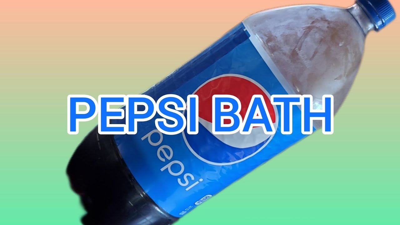Pepsi Bath Challenge - YouTube
