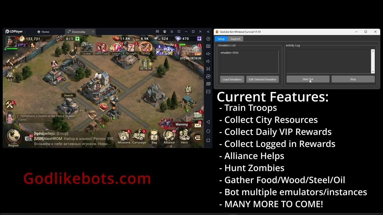 Doomsday Last Survivors Bot Gathering, Hunt Zombies, Train Troops + More! - YouTube