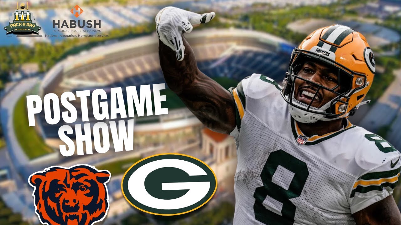 Packers/Bears Postgame Show - IT'S VICTORY MONDAY!!! - YouTube