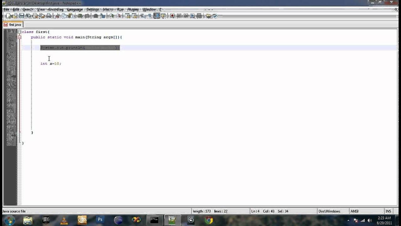 Learn Java In Hindi 3 Variables And Int Datatype Youtube