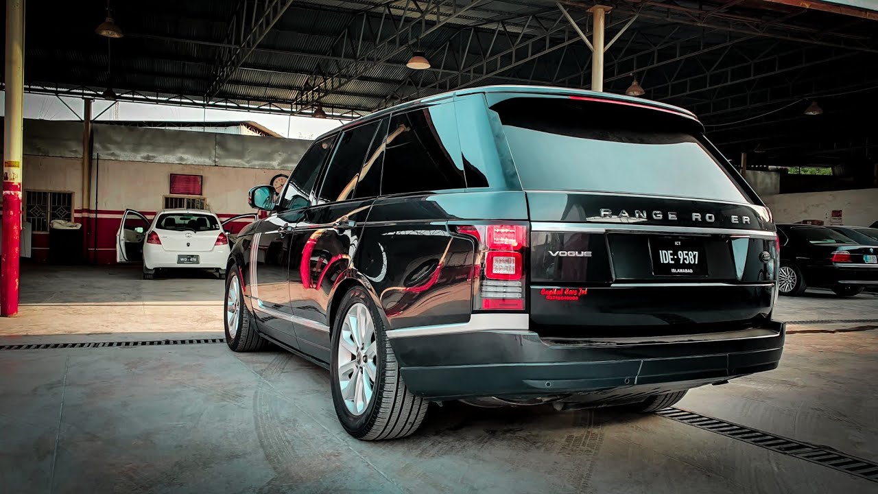 Range Rover Vogue 2013 5.0L Supercharged V8 | Smart services - YouTube