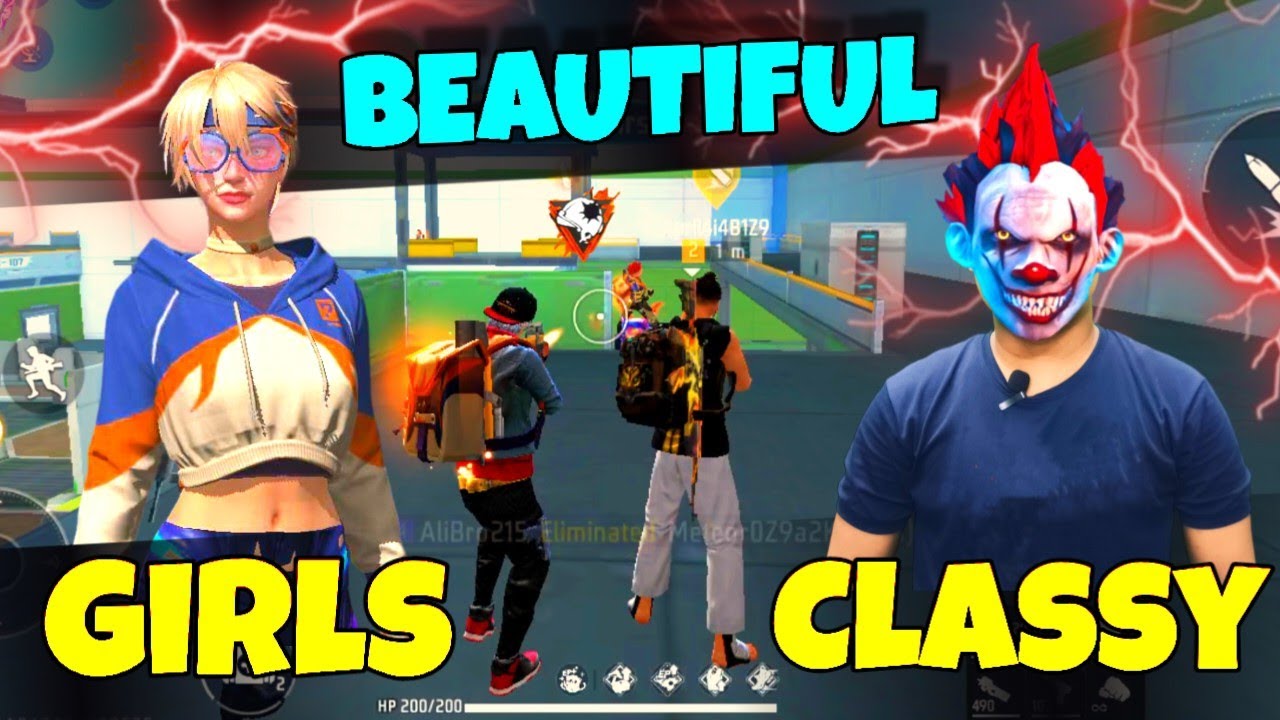 Beautiful Girl GamePlay Free Fire 4vs4 😘|| Clash Squad Random Map || Garena Free Fire | Ali ...