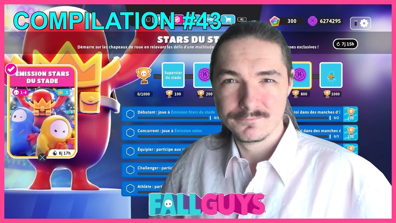 ** COMPILATION ** Fall Guys Saison 1 : L'événement " Stars du stade ...