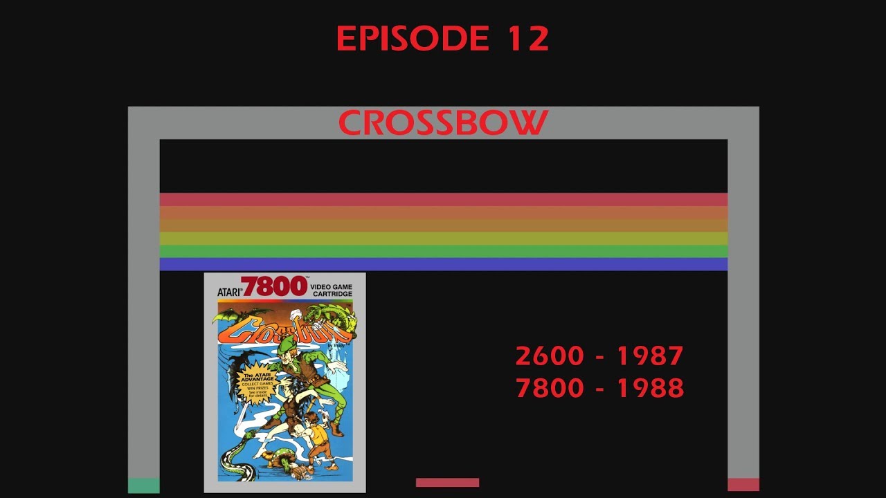 Crossbow - Atari 2600 Vs Atari 7800 - YouTube