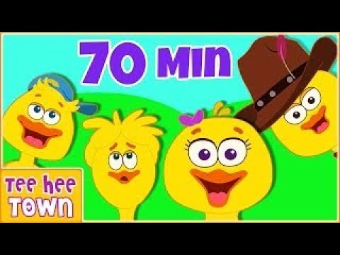 Six Little Ducks | And More Popular Nursery Rhymes For Children By Teehee Town