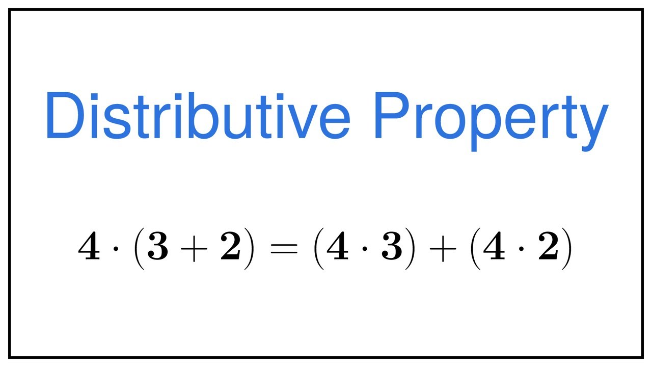 Distributive Property Multiplication And Addition On The Set Of Distributive Property Multiplication And Addition On The Set Of