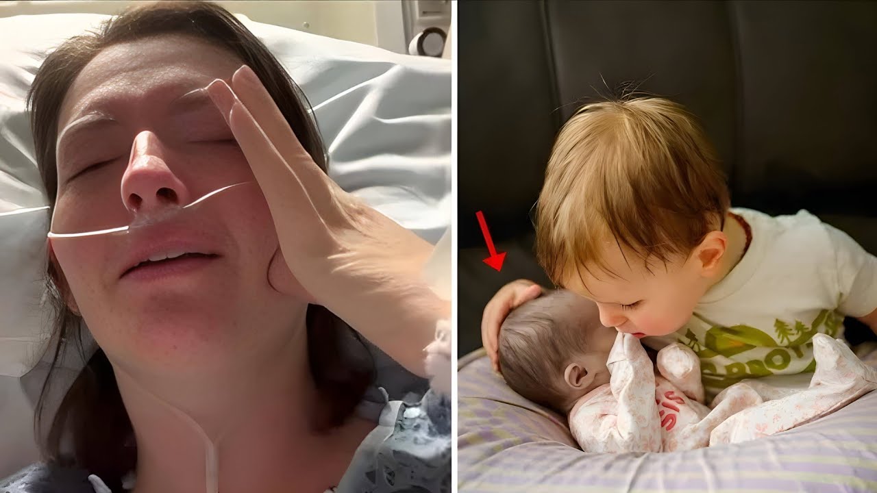 Baby DOES NOT RESIST birth and brother asks to hold her, seconds later ...