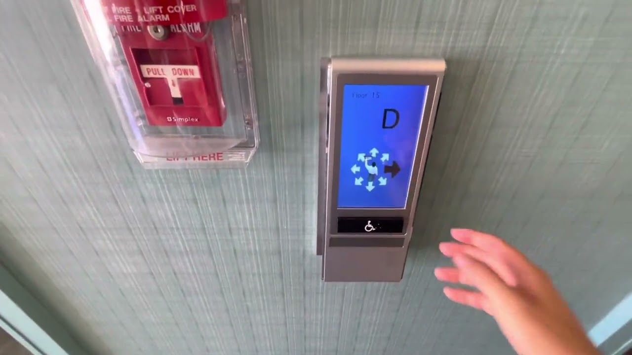 Otis Compass Plus Elevators at Disney's Paradise Pier Hotel, Anaheim CA ...