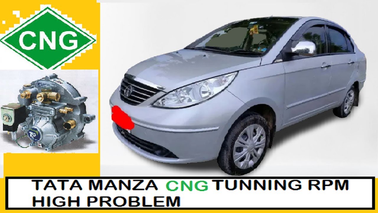 CNG car setting Tuning normal kit in Tata manza cng Review 2011 model ...