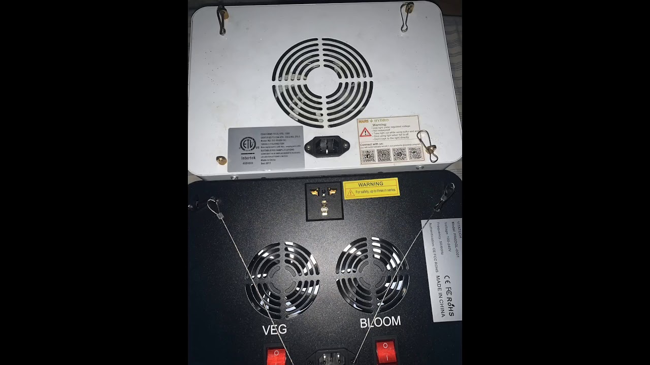 YINTATECH 600 WATT LED GROW LIGHT FROM AMAZON REVIEW - YouTube