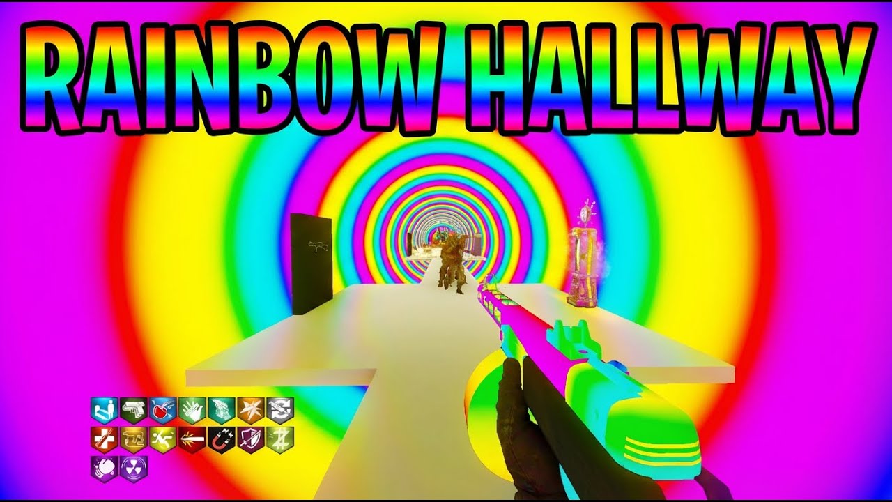 Can I Beat Rainbow Hallway? - Black Ops 3 Zombies - YouTube