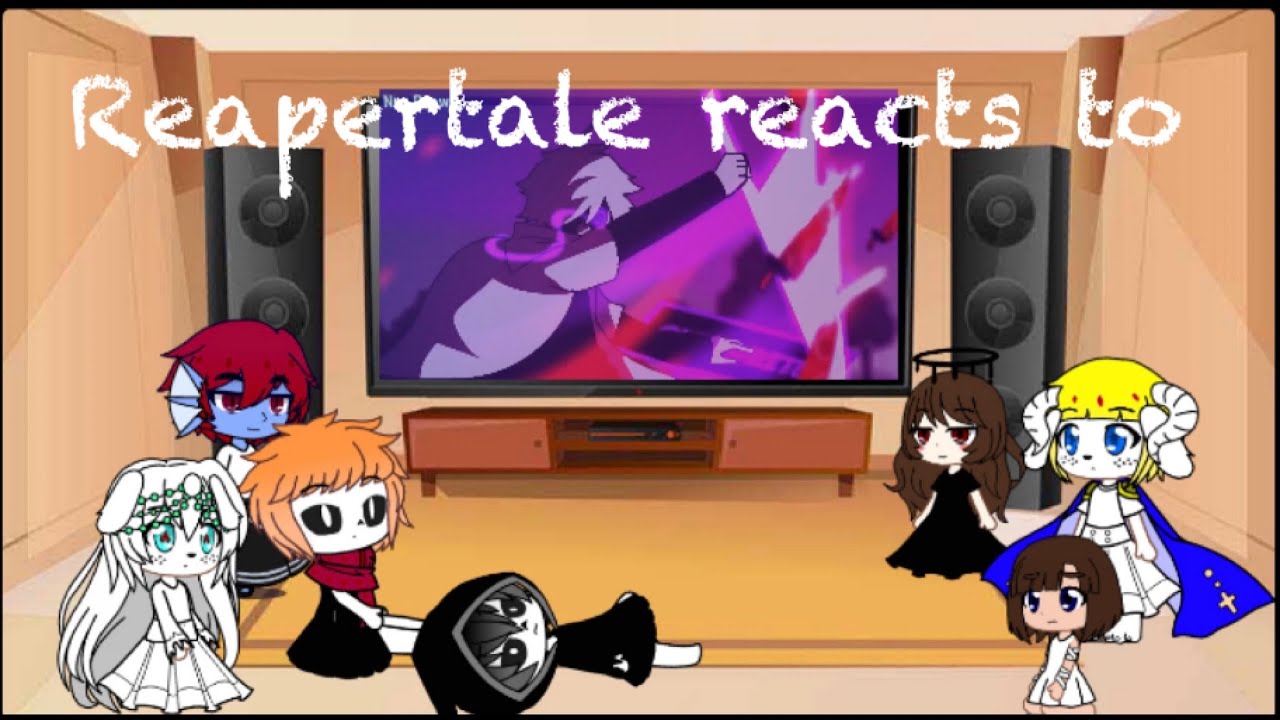 ReaperTale reacts to Player vs X!Chara - YouTube