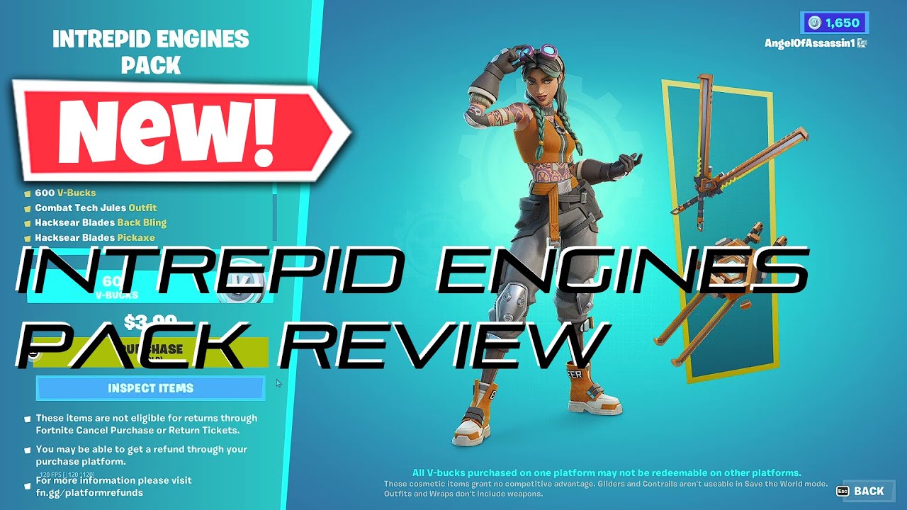 NEW INTREPID ENGINES PACK JULES AMAZING NEW STYLE - YouTube