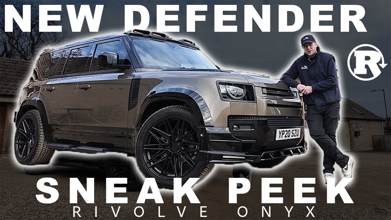 SNEAK PEEK - NEW MODIFIED 110 DEFENDER! The Rivolve Onyx Edition - YouTube