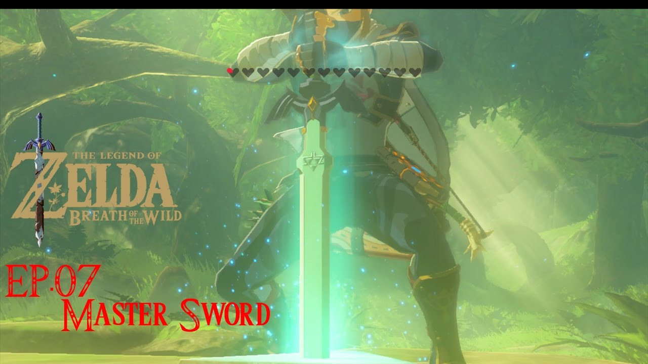 Zelda BoTW Story EP.07 Master Sword. No Commentary Walkthrough - YouTube