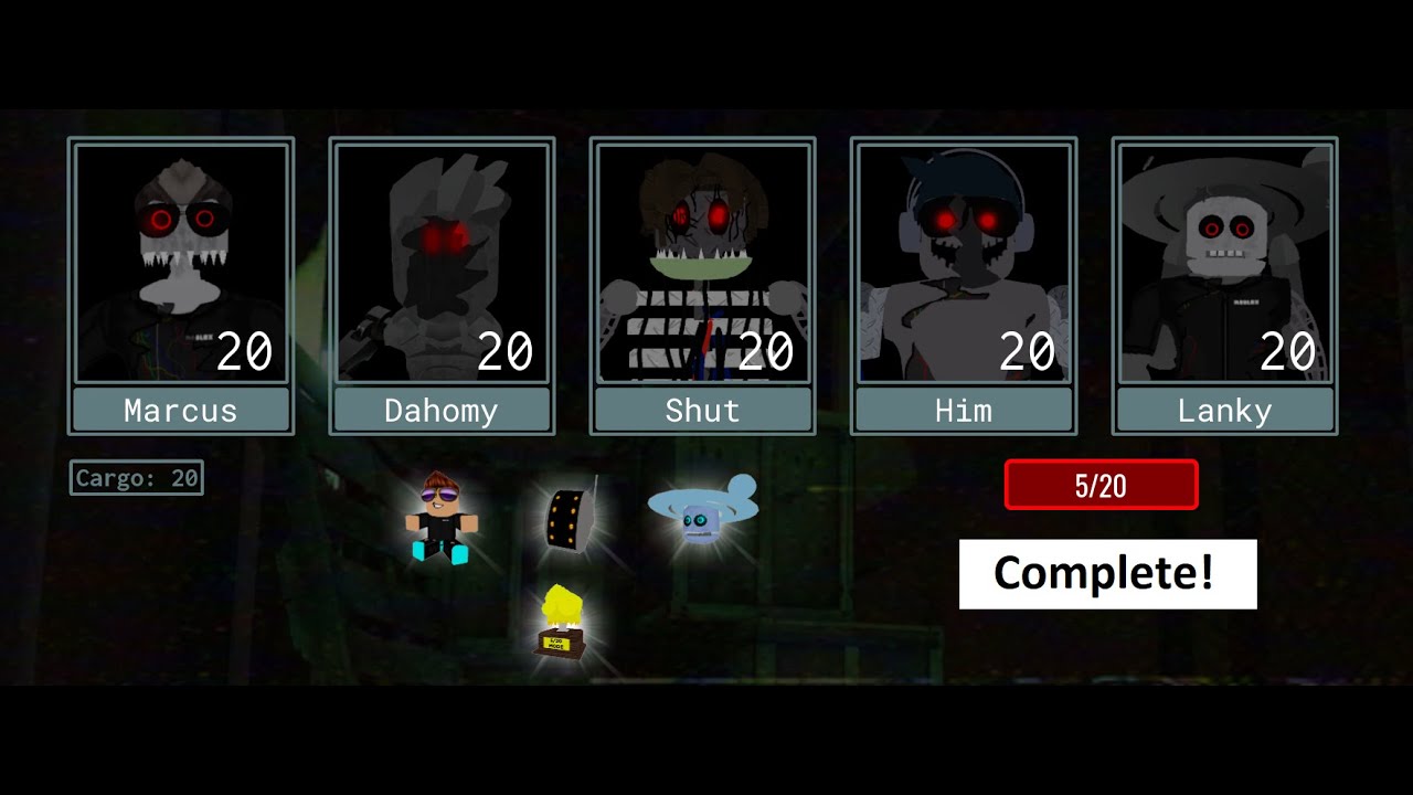 Roblox Five Nights at Marcus' 2: I beat 5/20 Mode! - YouTube