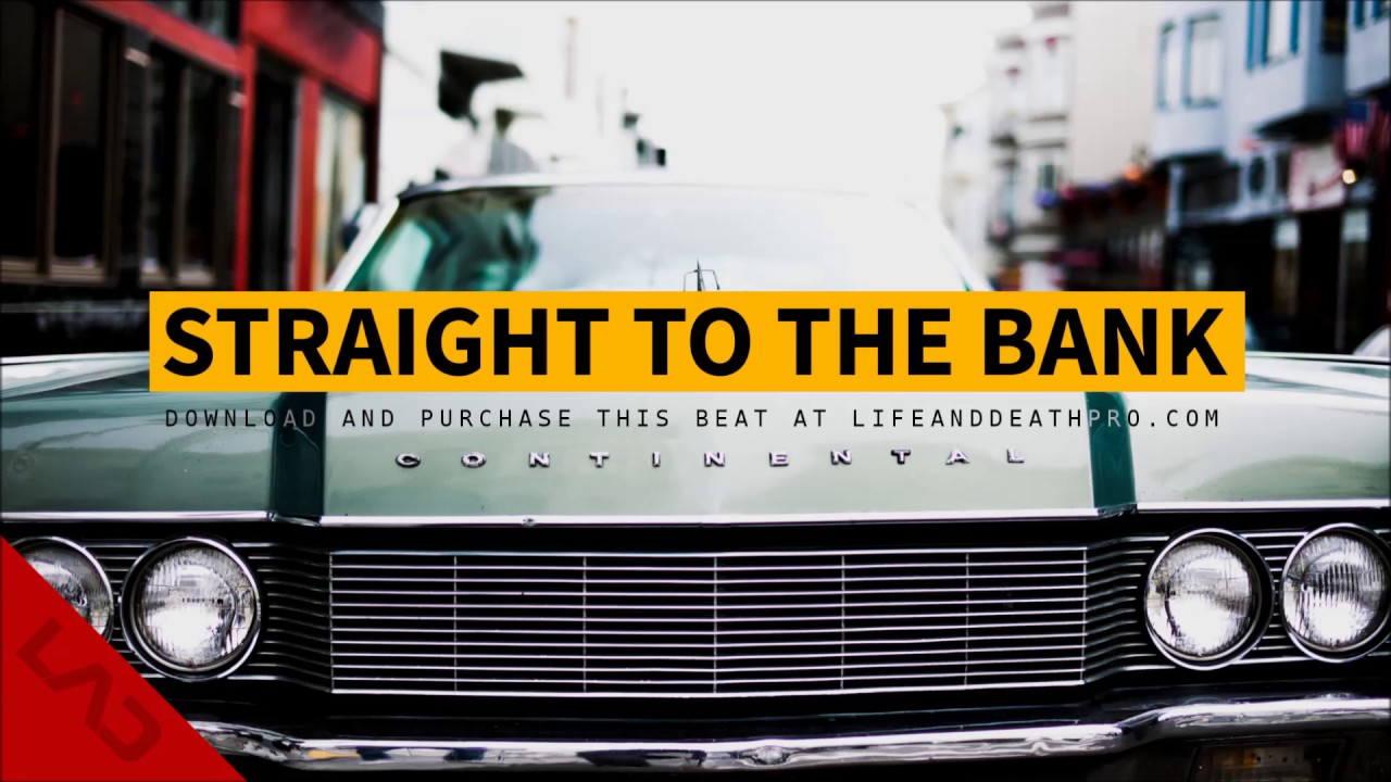 Straight To The Bank - Motivating West Coast Rap Beat - YouTube