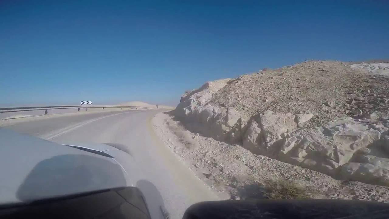 Driving through the Judean Desert - YouTube
