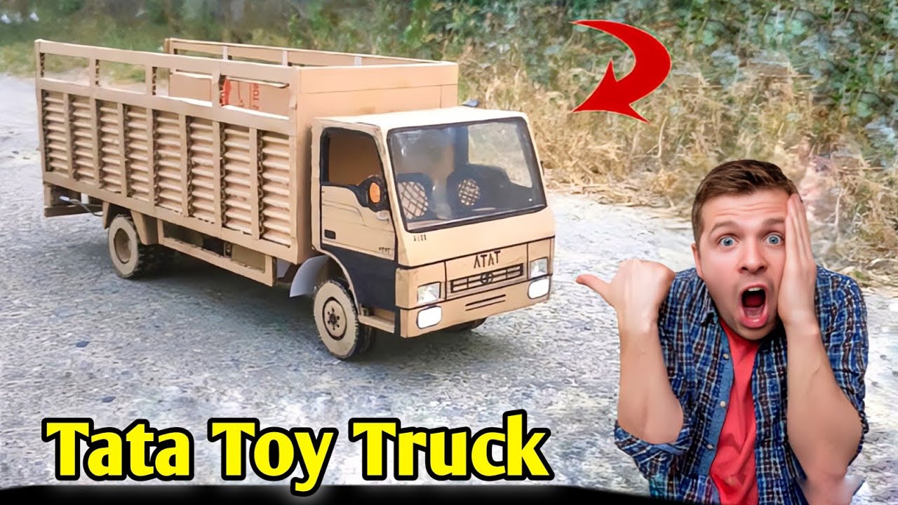 How to make truck Toy Truck Homemade Project | ट्रैक कैसे बनाऐ ...